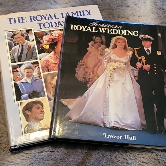 Other | 2 Royal Family Hardcover Books | Poshmark